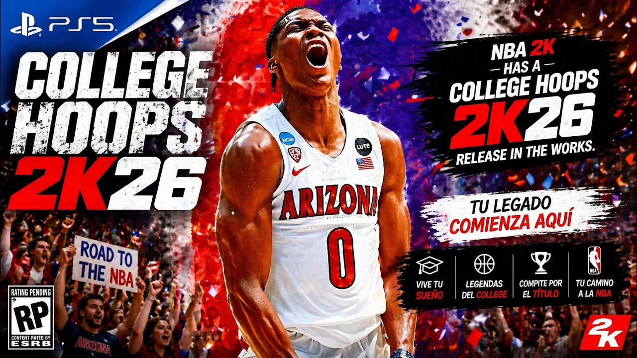 College Hoops 2K26 Official Gameplay Ps5. - YouTube