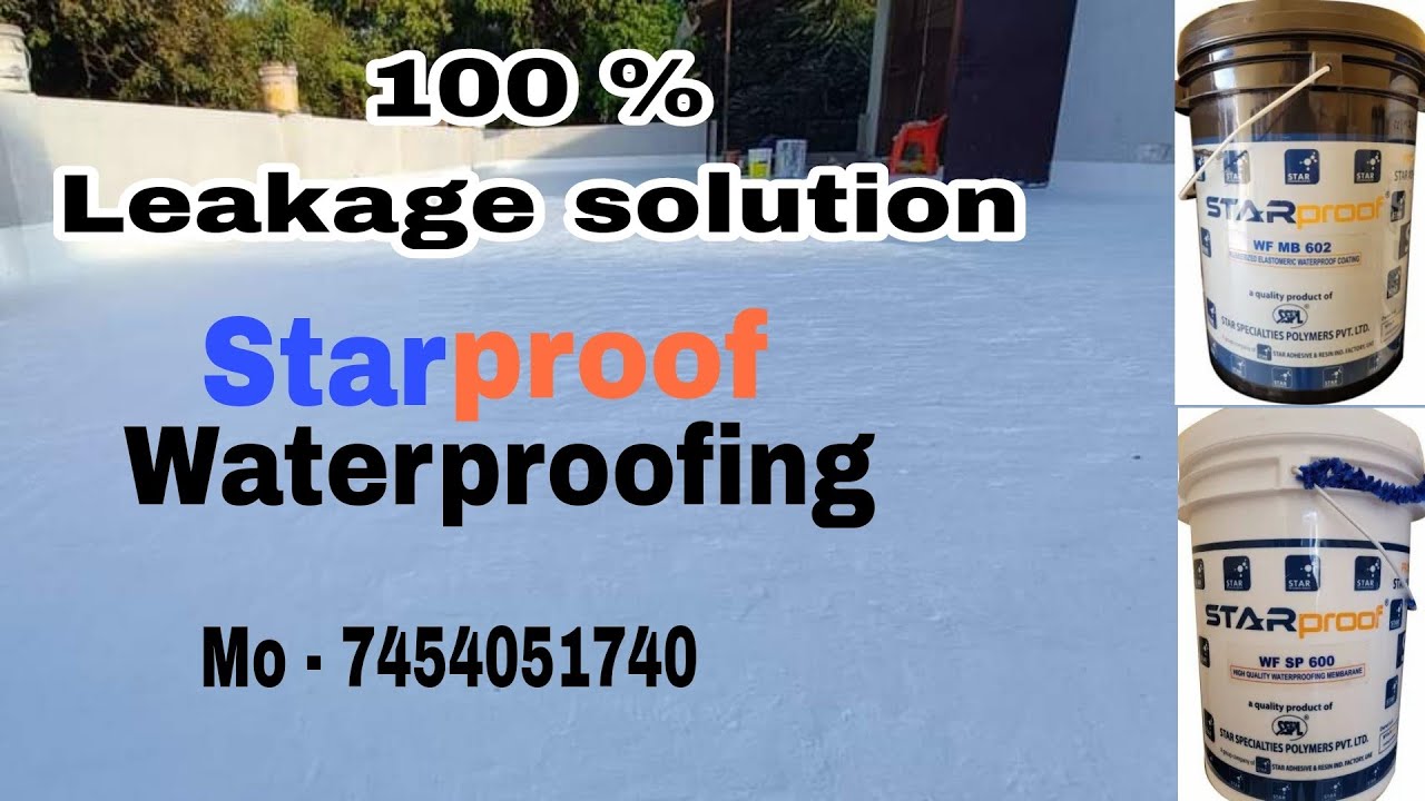 Starproof wf sp 600 | starproof wf mb 602 | Starproof waterproofing ...