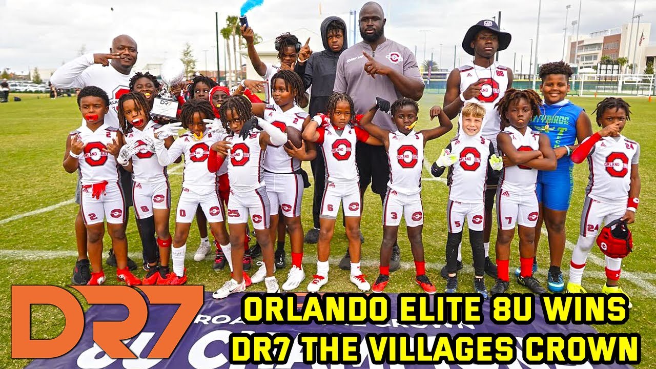 7on7 Football Highlights | Orlando Elite 8u Beats Apex Elite for DR7 ...