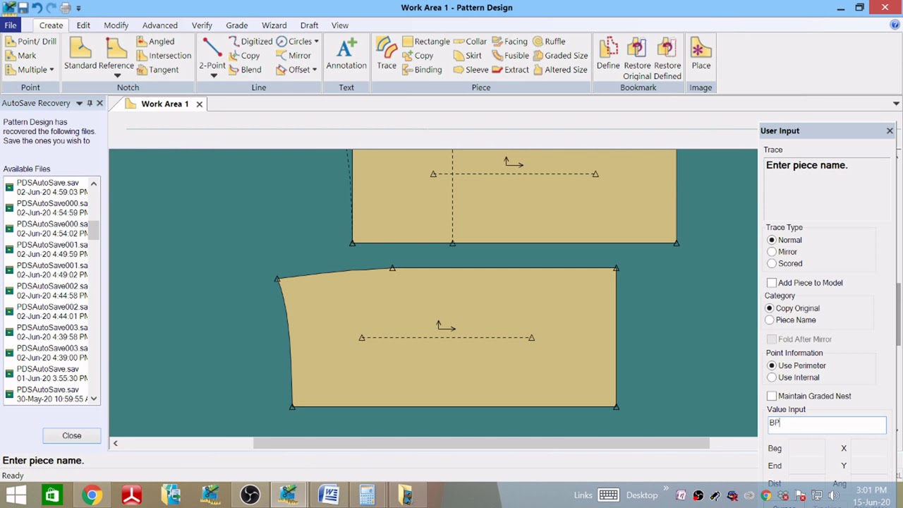# Tutorial for basic skirt pattern development with CAD - YouTube