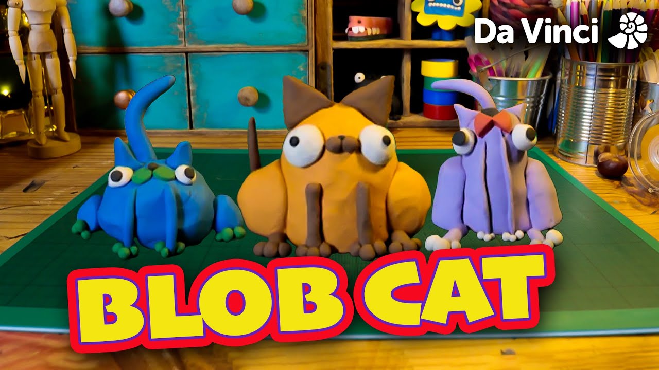 😺 Making A Blob Cat - Marvellous Makes - Da Vinci - YouTube