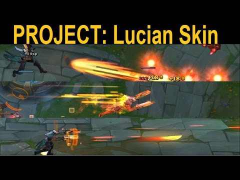 PROJECT Lucian Skin - Lucian's Laser Guns Now Actually Make Lore Sense ...