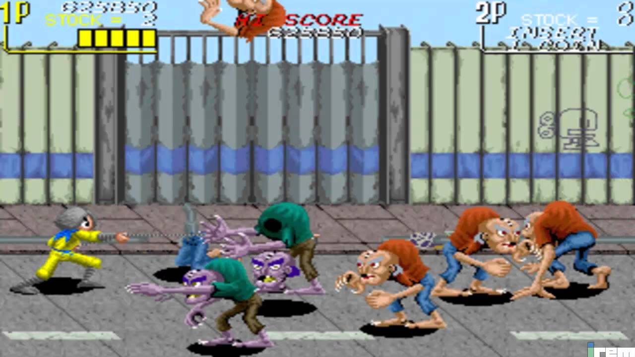 THE NINJA KIDS ARCADE GAMEPLAY ONE CREDIT ALL - YouTube