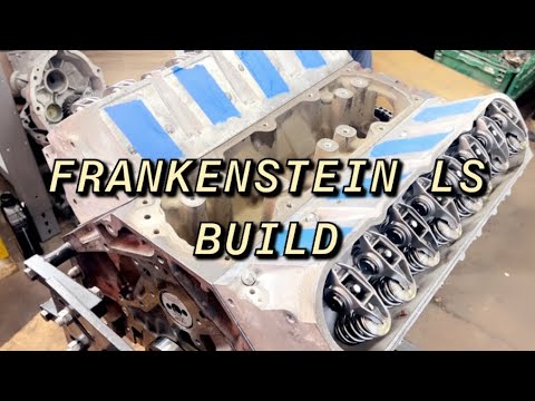 Frankenstein LS Engine Assembly - YouTube