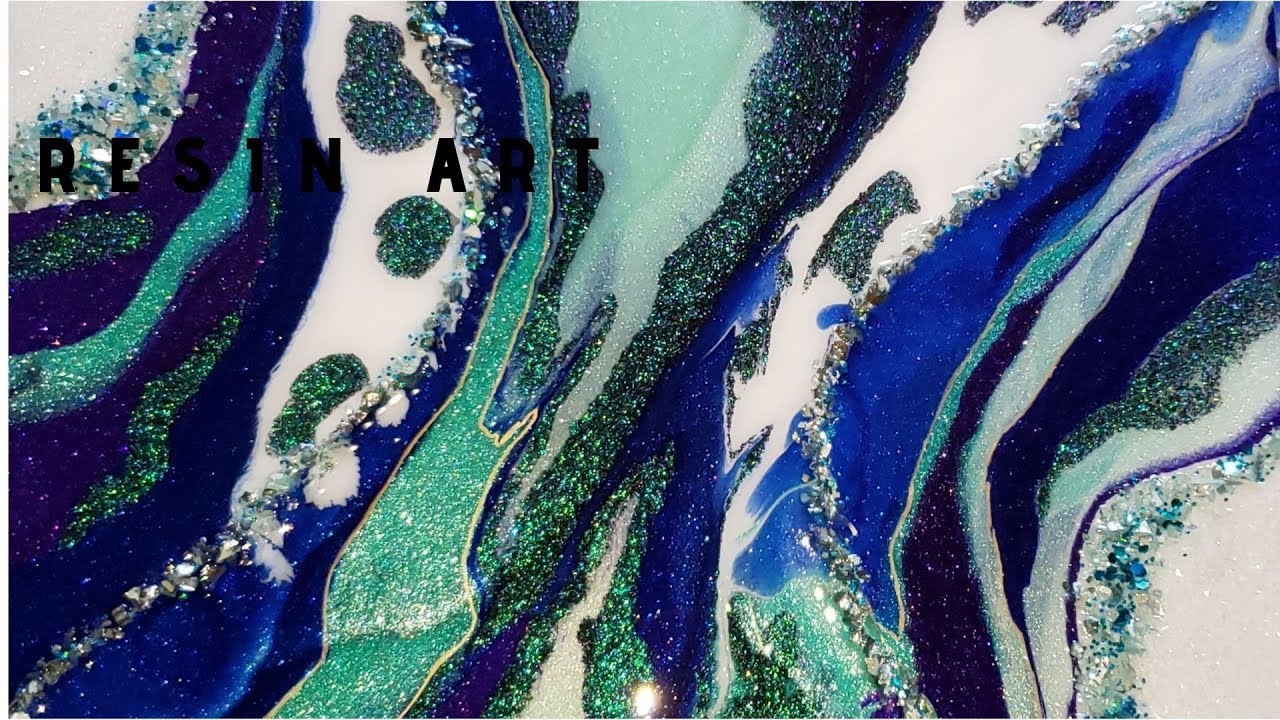 Resin Art_Introducing New Rezin Arte Colors_Geode Inspired Art_# ...