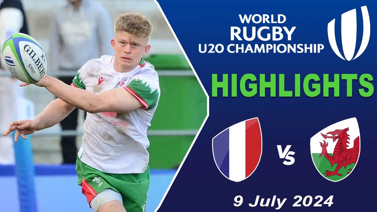 France U20 v Wales U20 | Half-time Highlights | World Rugby U20 ...