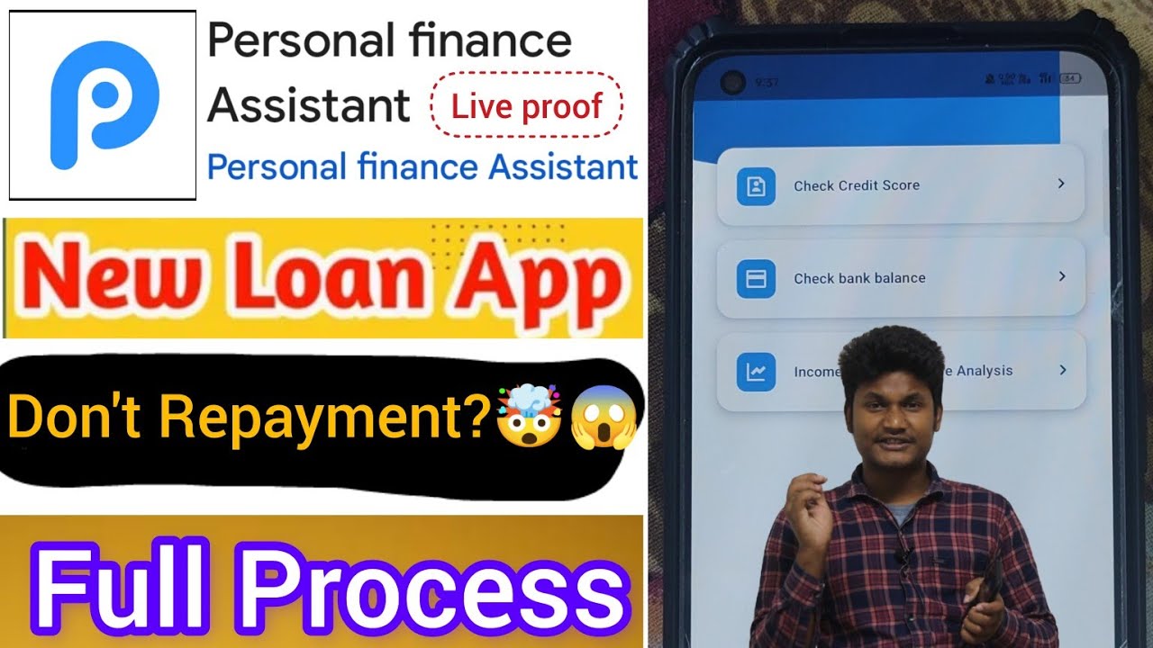 Personal finance assistant loan app || Personal finance assistant loan repayment Method || - YouTube