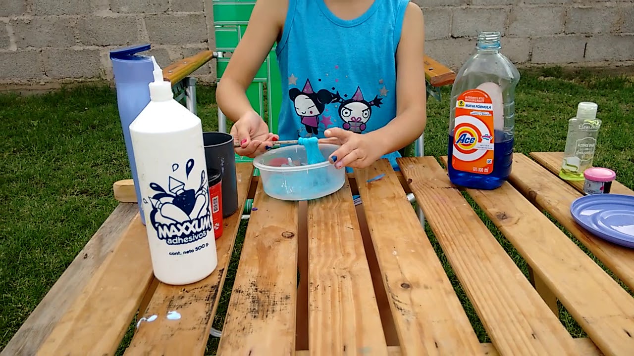 El mejor slime con pocos ingredientes - YouTube