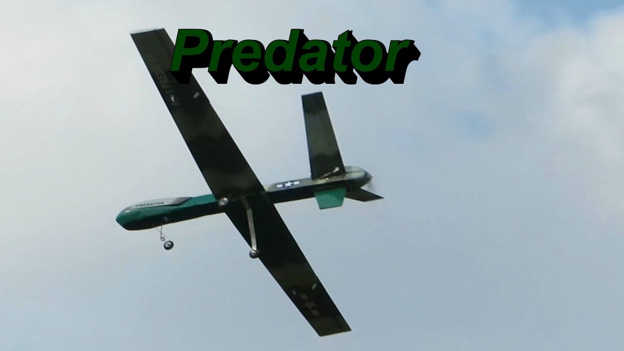 RC Predator Drone - YouTube