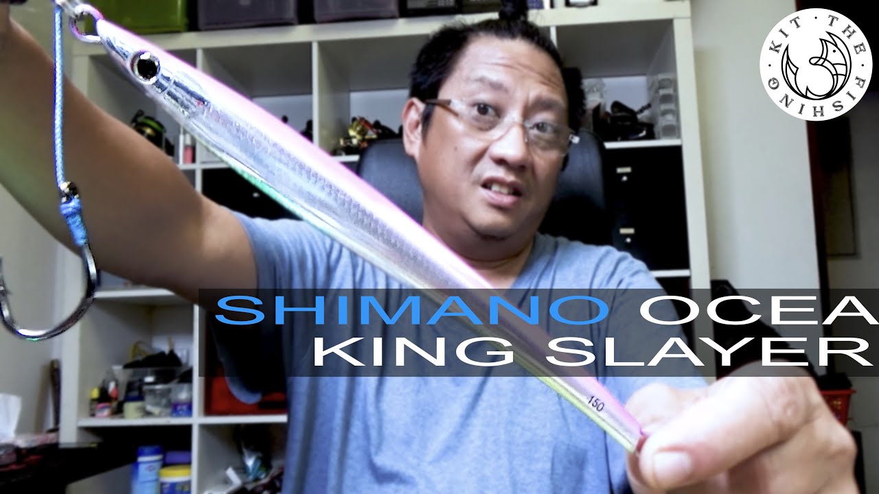 RIGGING THE SHIMANO OCEA STINGER BUTTERFLY KING SLASHER - YouTube