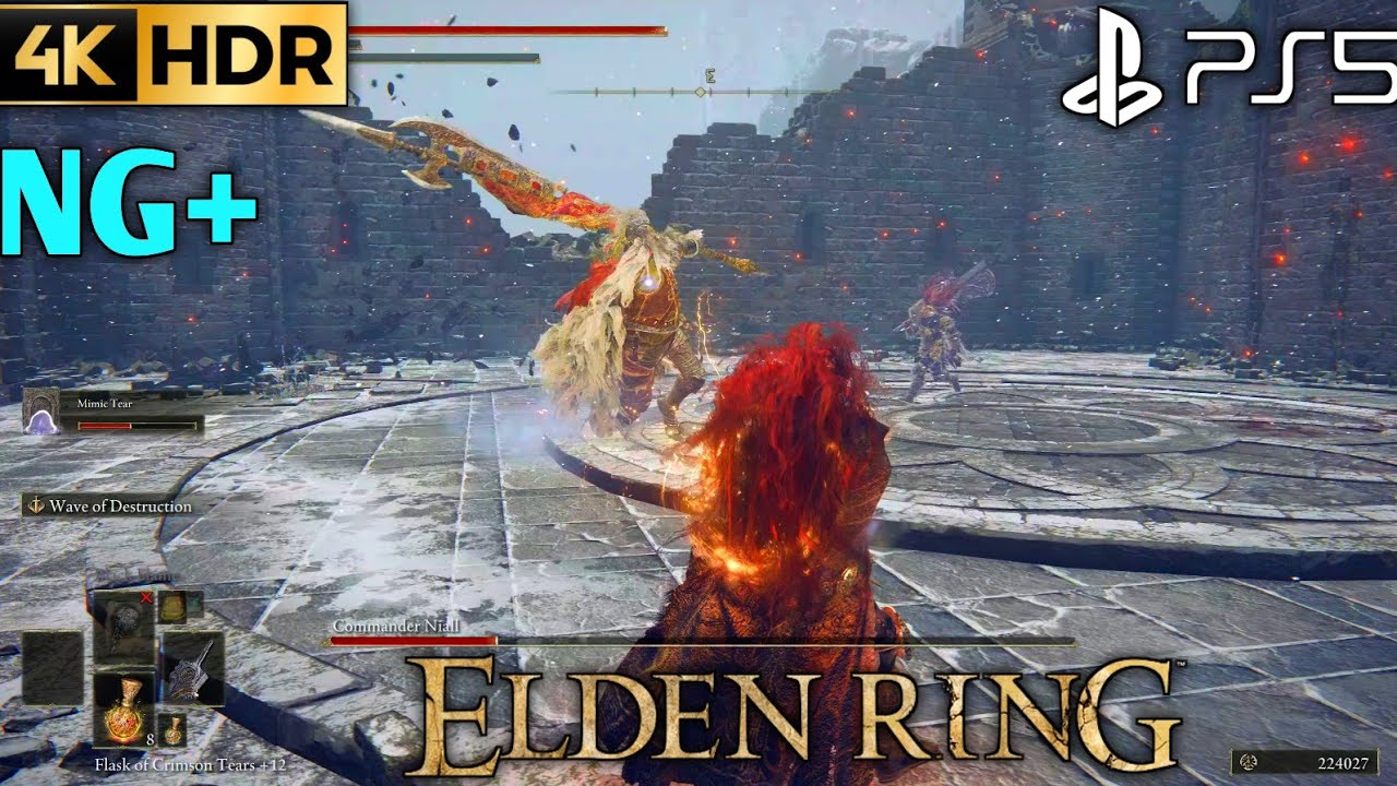 Commander Niall ELDEN RING Commander Niall Boss Fight |PS5 Elden Ring ...