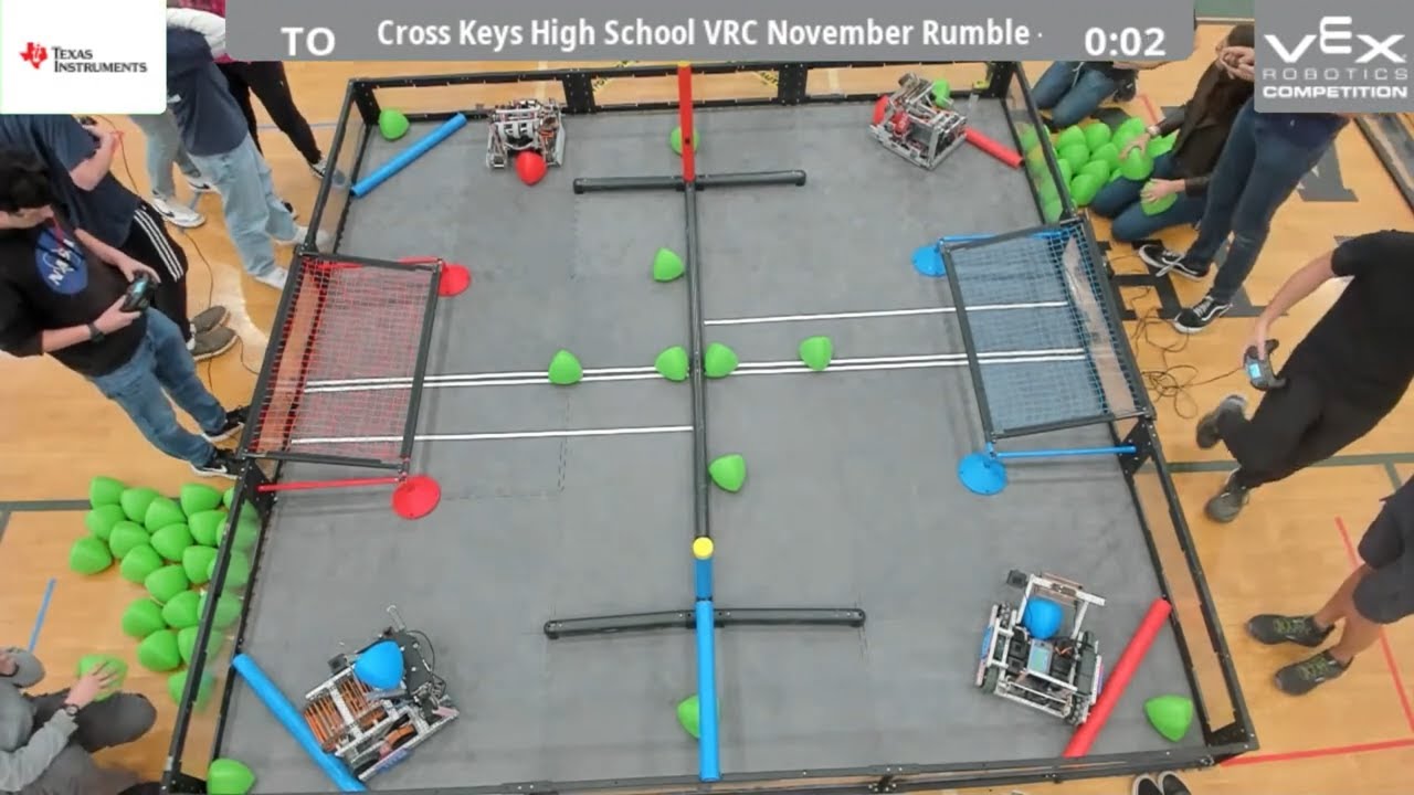 Cross Keys High School VRC Over Under November Rumble: Finals 1 - YouTube