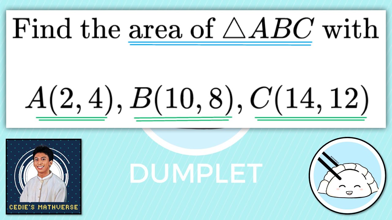 [HKIMO feat. Cedie's Mathverse] Shoelace Formula || High School Math ...