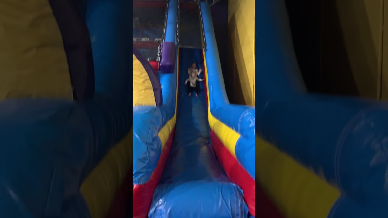Big Slide at Pump it Up - 1/25/20 - YouTube