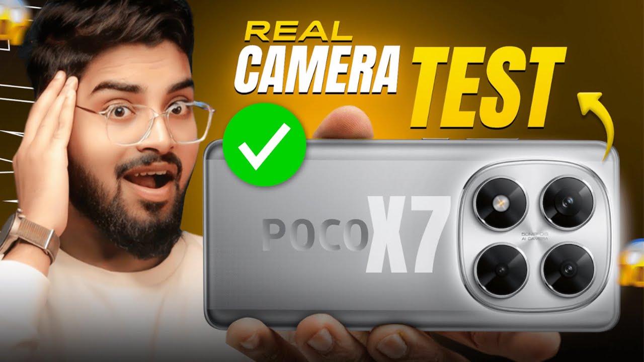 POCO X7 5G Camera Test 🔥 4K Video, Night, Front Camera, OIS Video, Zoom ...
