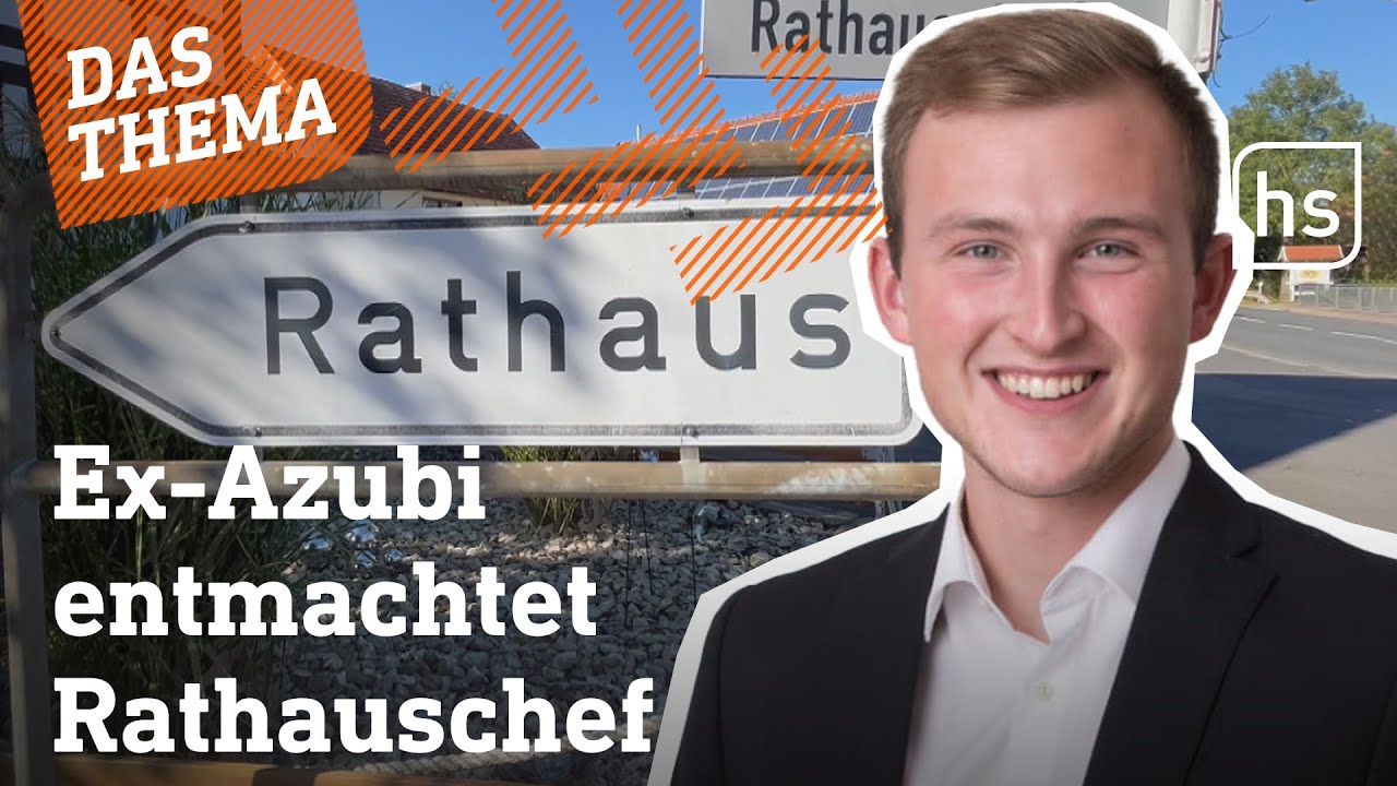Lautertal: Lukas Becker (26) ist Deutschlands jüngster Bürgermeister ...