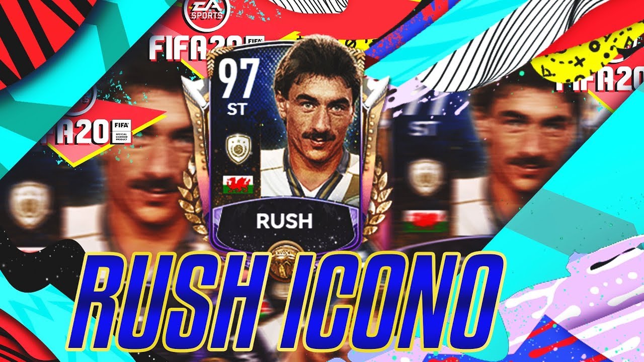 EL MEJOR DELANTERO DE FIFA MOBILE 20! IAN RUSH ICONO PRIME - YouTube