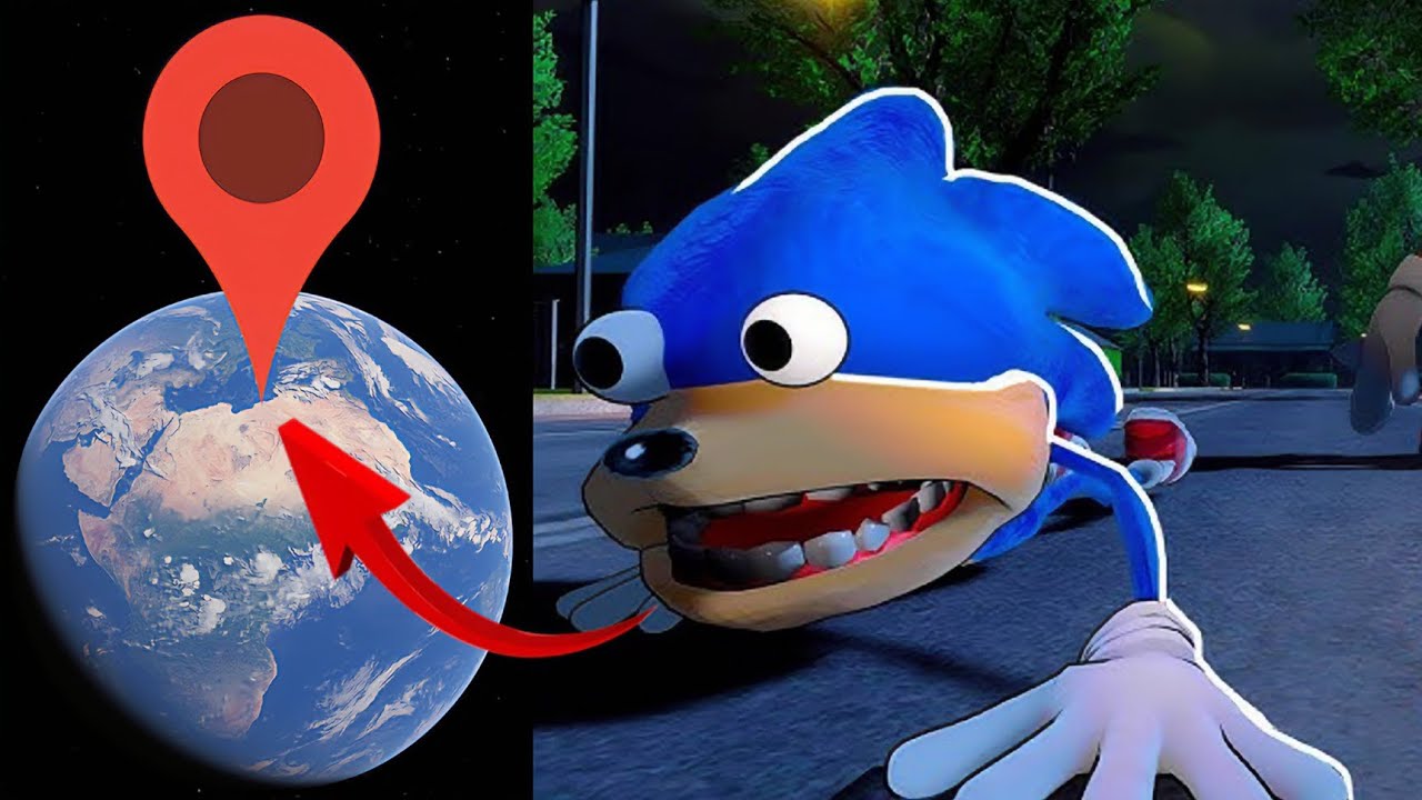 Sonic Tapes Vs Knuckles on Google Earth!-Part 3 - YouTube