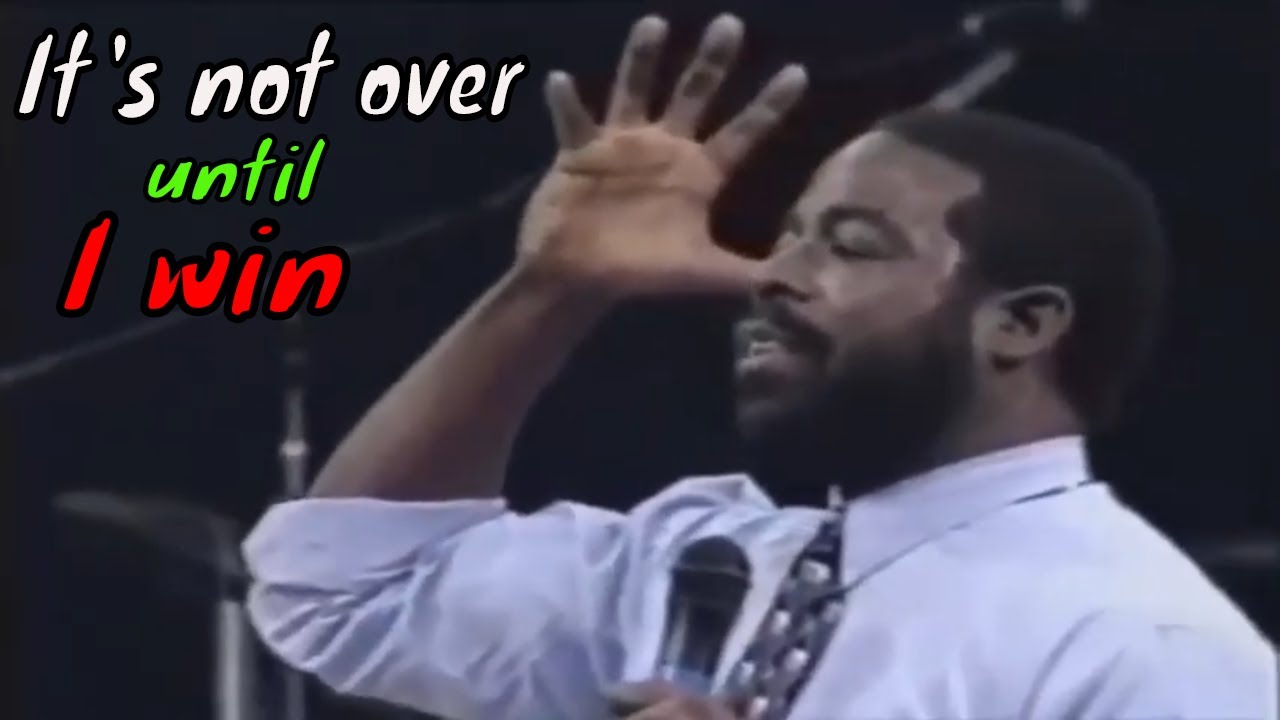 It’s not over until I win-LES BROWN Incredible LIVE Motivational Speech ...