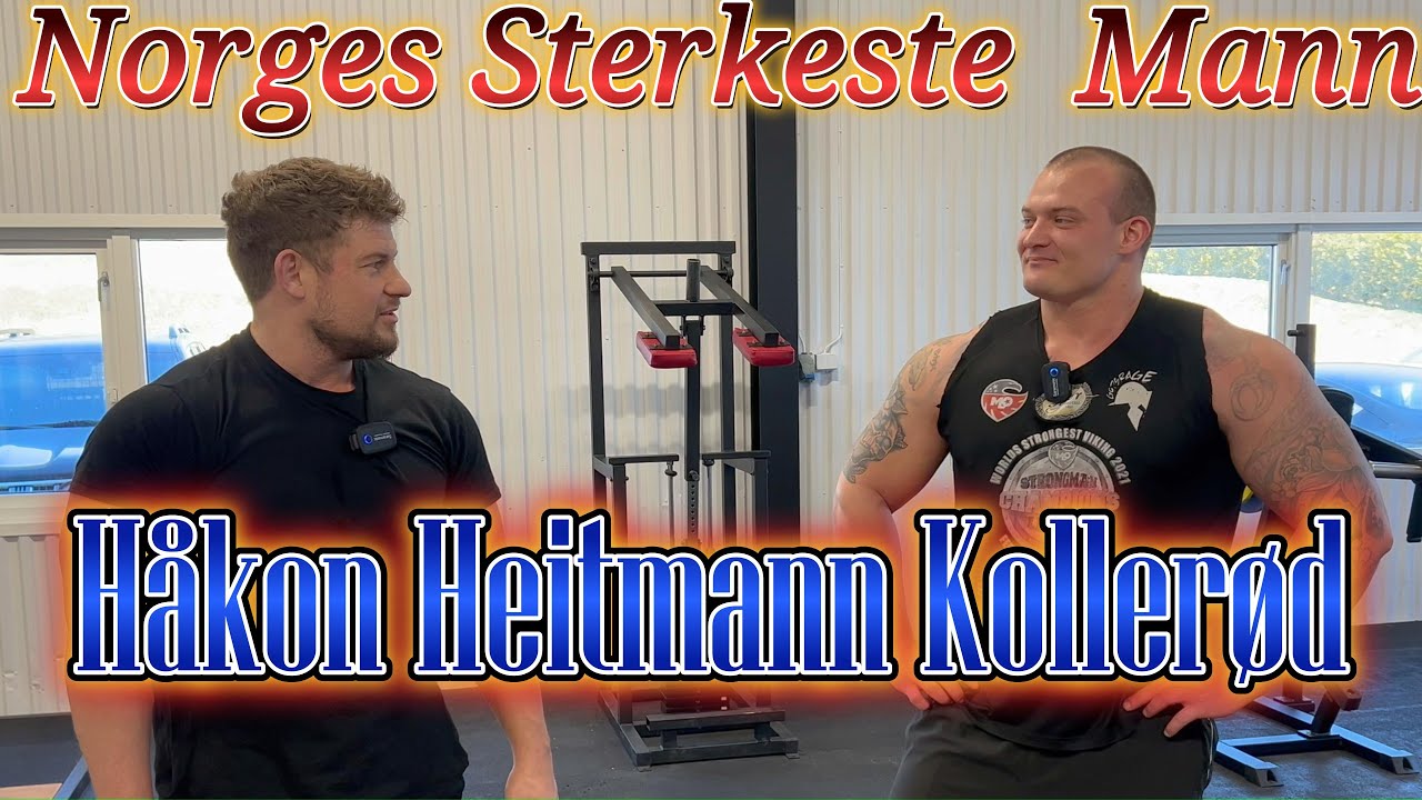 På Trening Med Norges Sterkeste Mann - YouTube