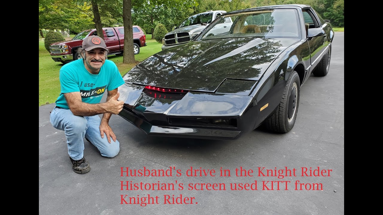 Husband's drive in the Knight Rider Historian's screen used KITT from ...
