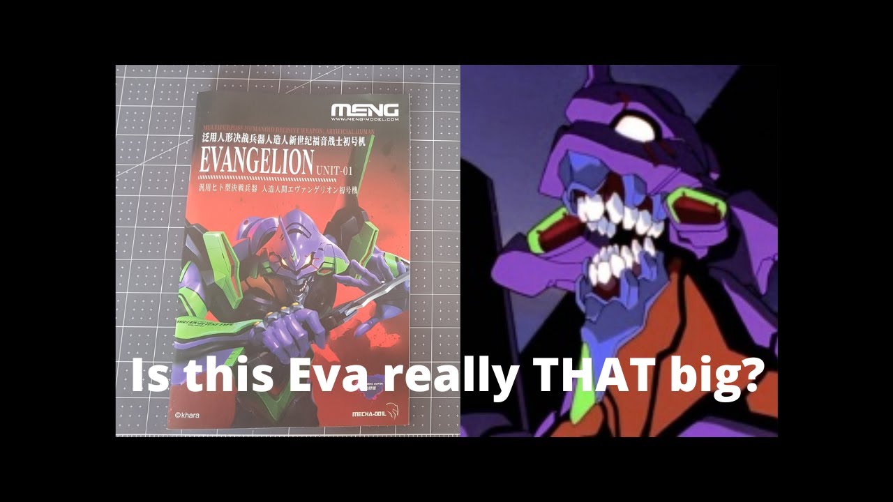 MENG Eva1 Unboxing #EVA1 #MENG #evangelion #plamo - YouTube