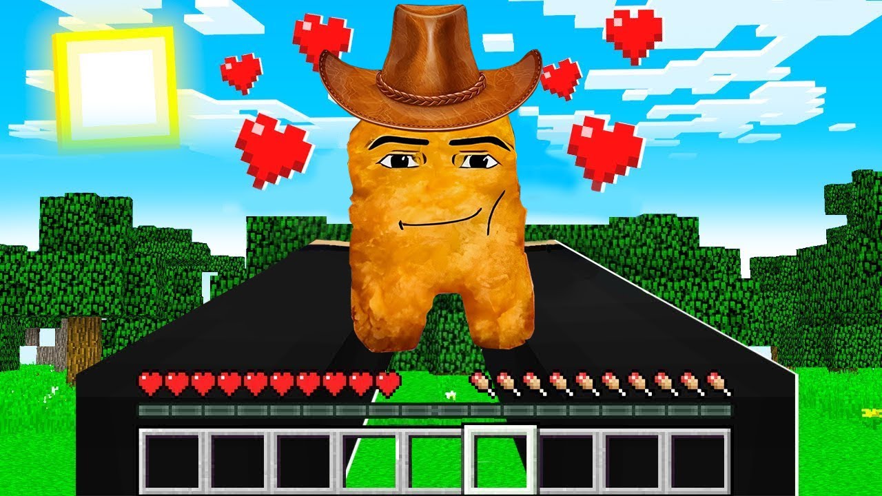 Я ПРИРУЧИЛ МАЛЕНЬКОГО НАГГЕТСА КОВБОЯ В МАЙНКРАФТ! ЕНОТИК BABY SINGING ...