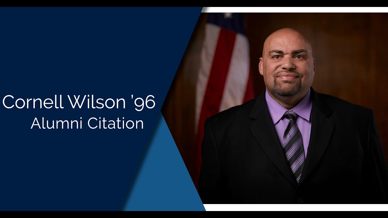 Lebanon Valley College 2023 Alumni Awards - Cornell Wilson '96 - YouTube