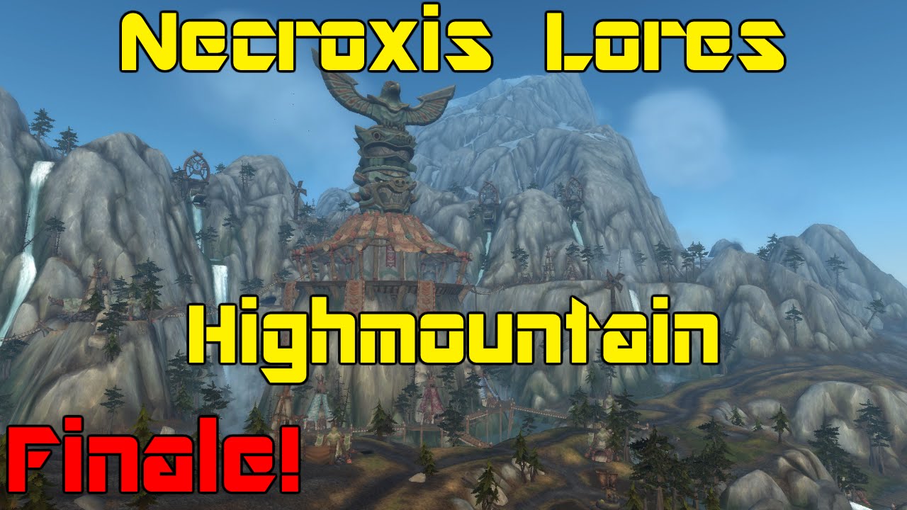WoW: Legion [Alpha] - Highmountain Finale - Battle of Snowblind Mesa ...