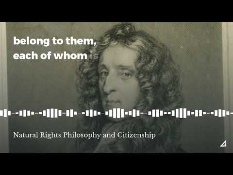 Natural Rights Philosophy and Citizenship - YouTube
