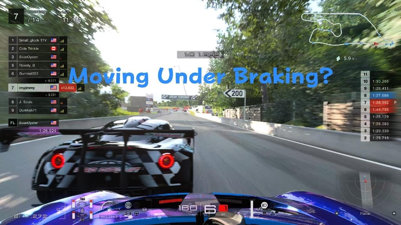Moving Under Braking?? - YouTube