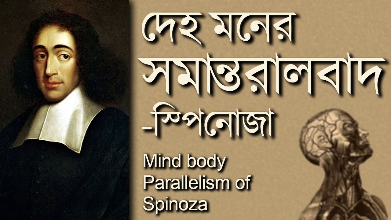 দেহ মনের সমান্তরালবাদ - স্পিনোজা || Mind body Parallelism of Spinoza ...