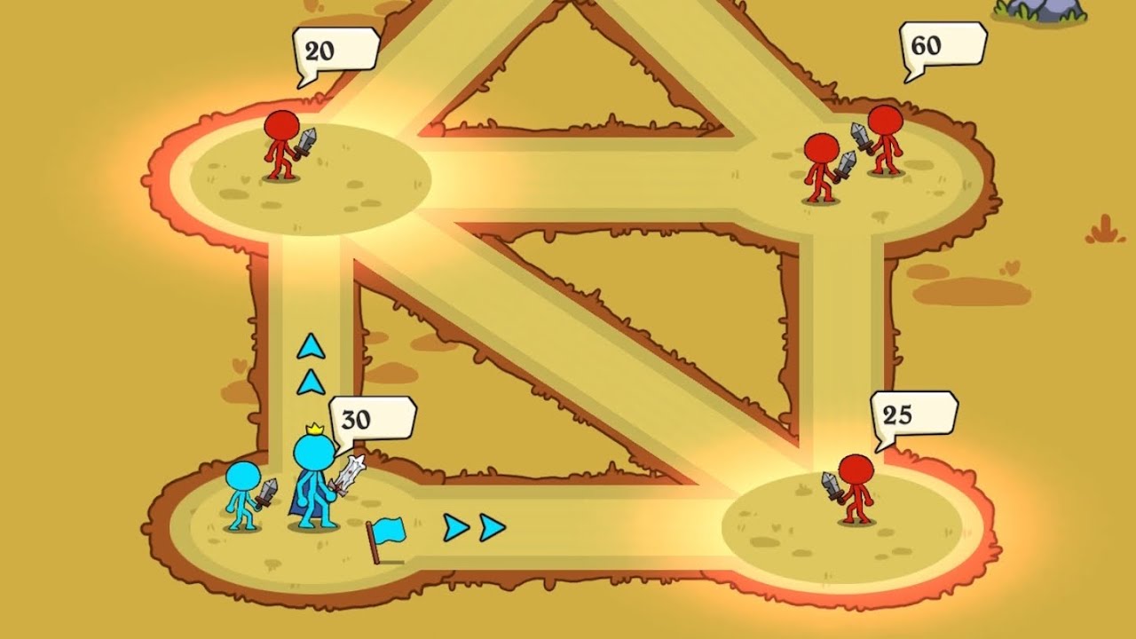 Stick Clash - All Levels Gameplay Android, iOS - YouTube