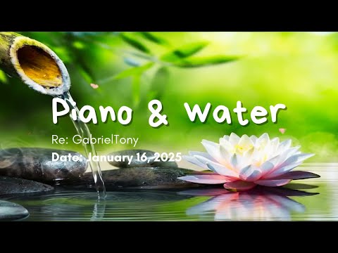 No Ads Relaxing Music for Meditation and Sleep - Bamboo Water Fountain, Relieve Stress & Depression