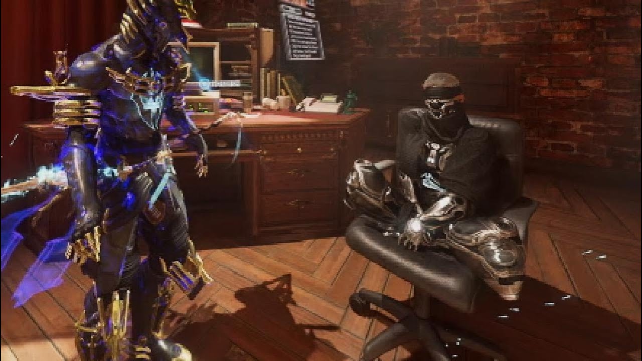 Warframe - The “Normal" Office Chair - YouTube