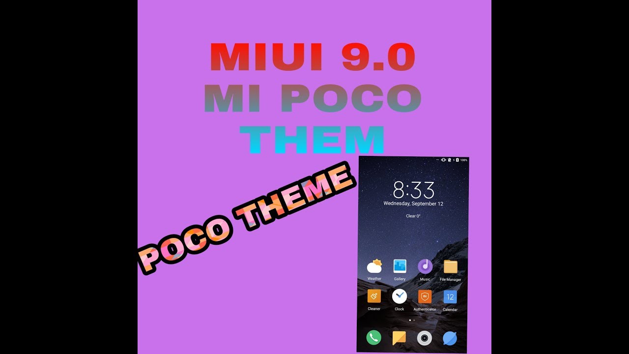 MI POCO THEME...🔥🔥🔥 - YouTube