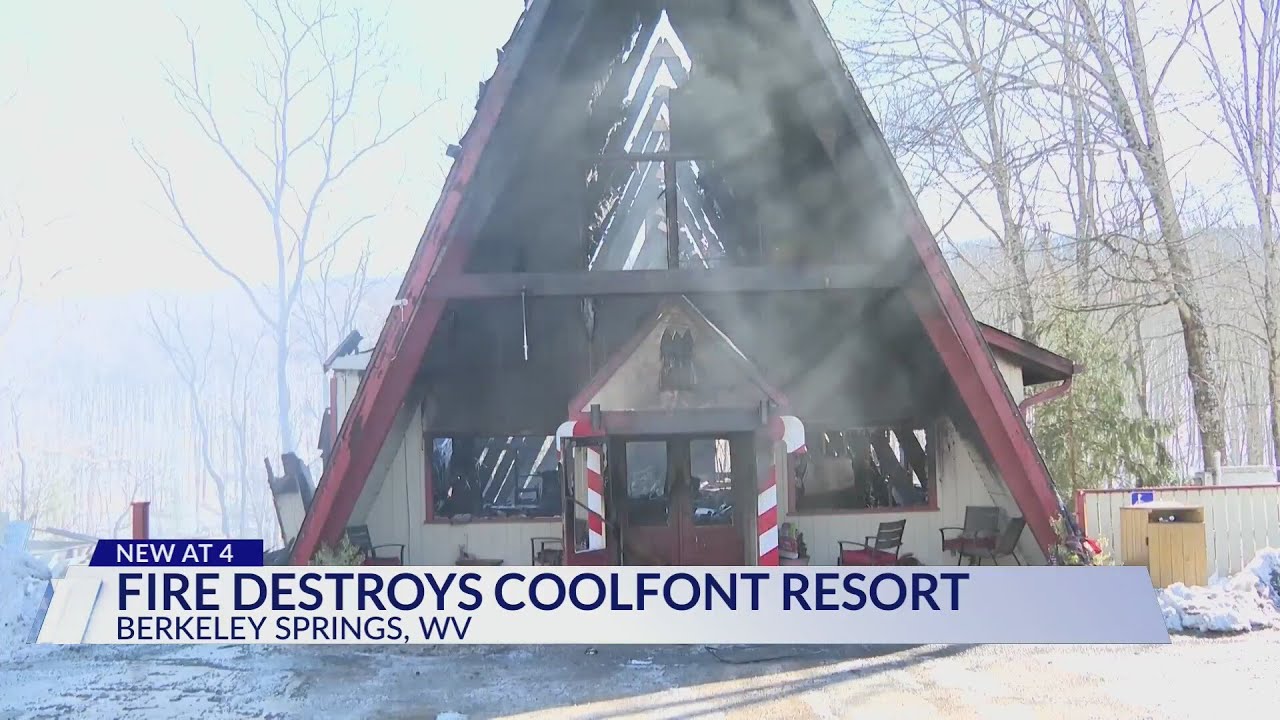 West Virginia resort destroyed in overnight fire - YouTube