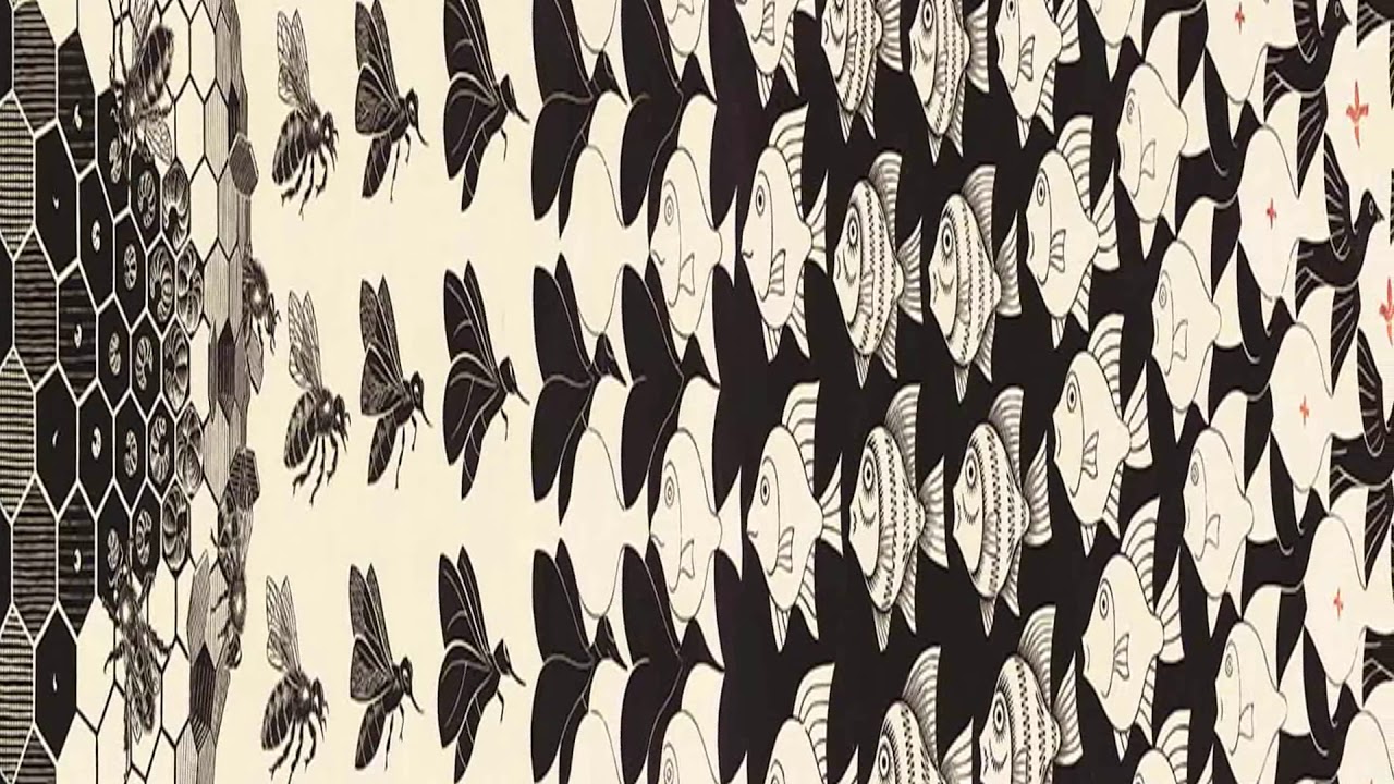 M.C. Escher - Metamorphosis II - YouTube