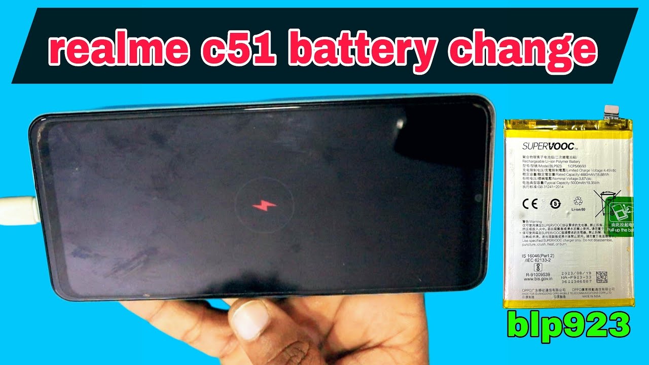 realme c51 battery problem / realme c51 battery change / realme c51 ...