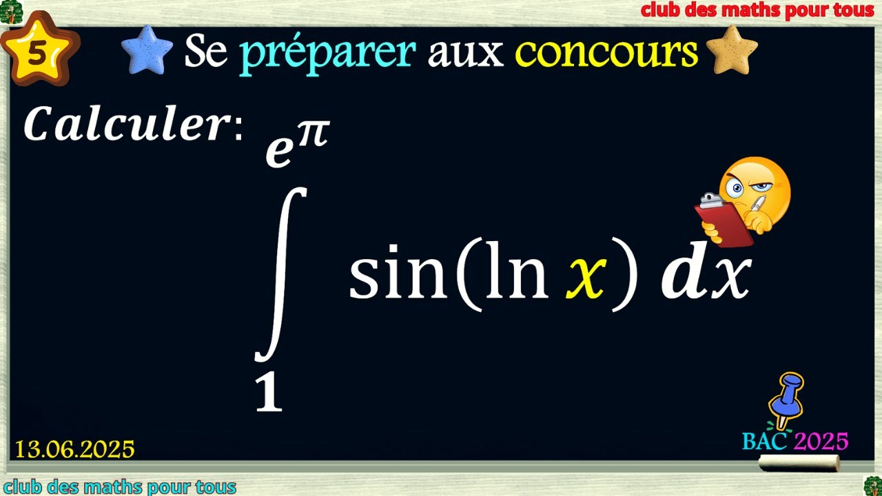 Se préparer aux concours: calcul d'intégrale par changement de variable ...