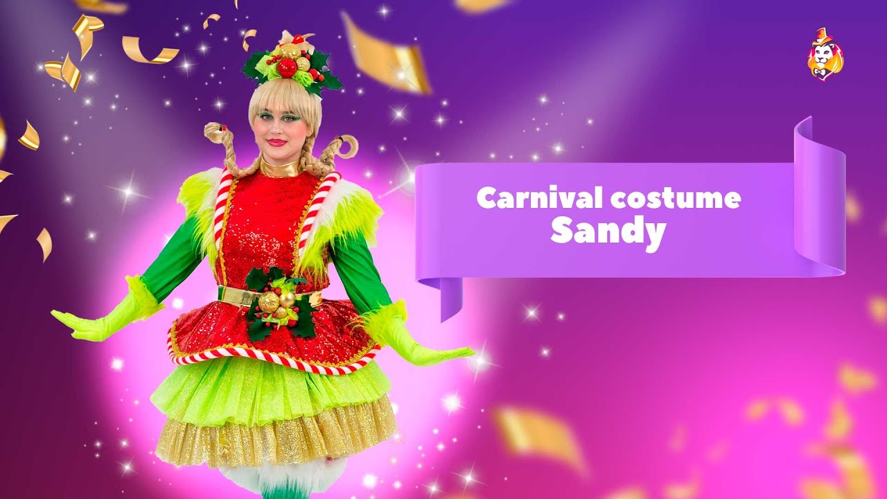 Sandy Mascot Costume - YouTube