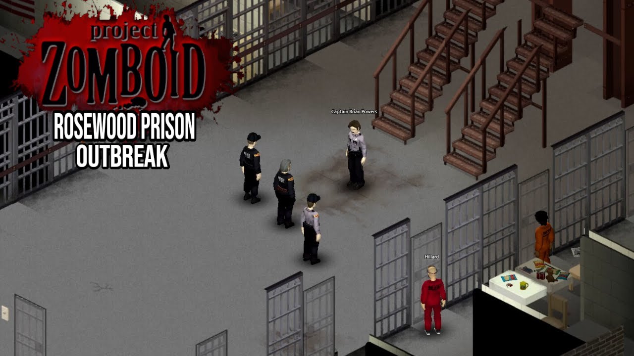 Rosewood Prison Outbreak - Project Zomboid #projectzomboid #roleplaying ...