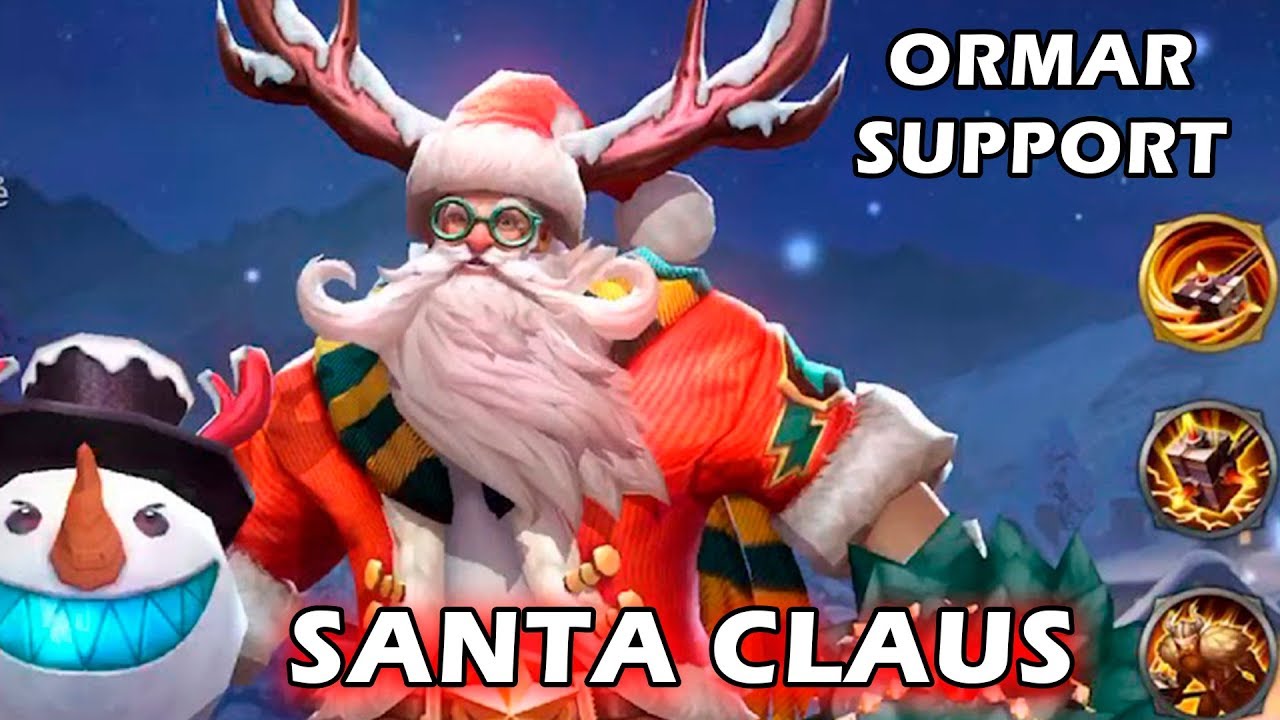 ¡FELIZ NAVIDAD! - ORMAR SANTA SUPPORT - Arena of Valor Español - wasab0 ...