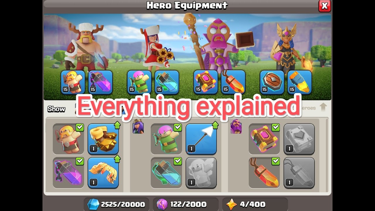 NEW Hero Equipment & Ores Explained! - YouTube