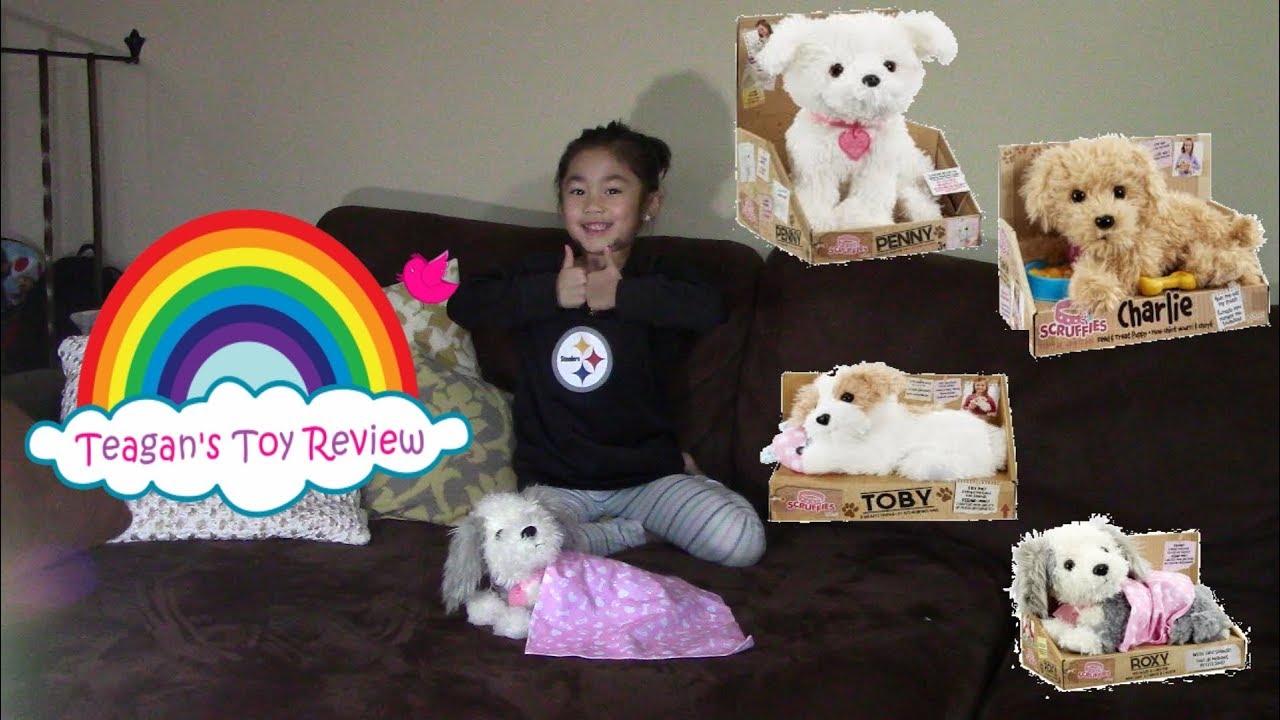 My Cuddle n Care Puppy - Roxy Toy Dog Review - YouTube
