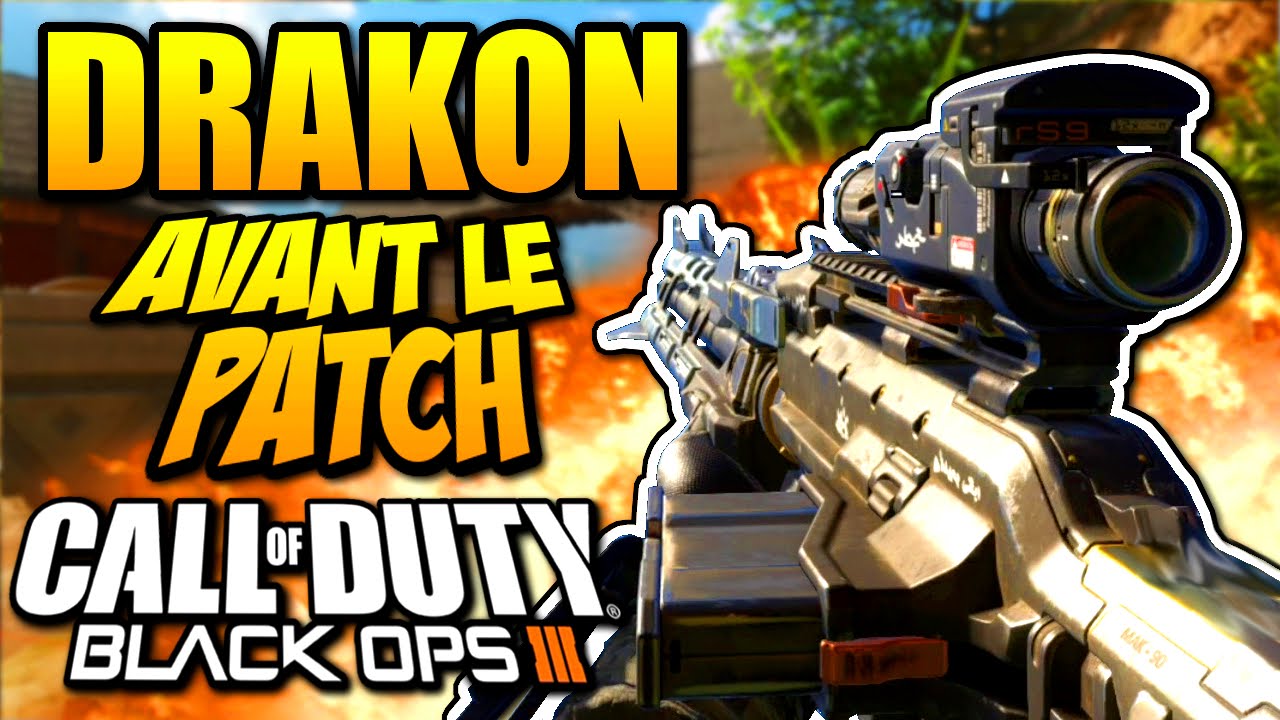Call of duty Black Ops 3 : DRAKON Gameplay AVANT PATCH - YouTube