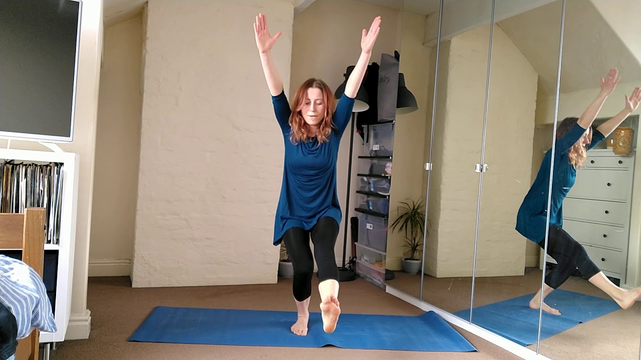 20 min power yoga class, yoga4leeds flow - YouTube