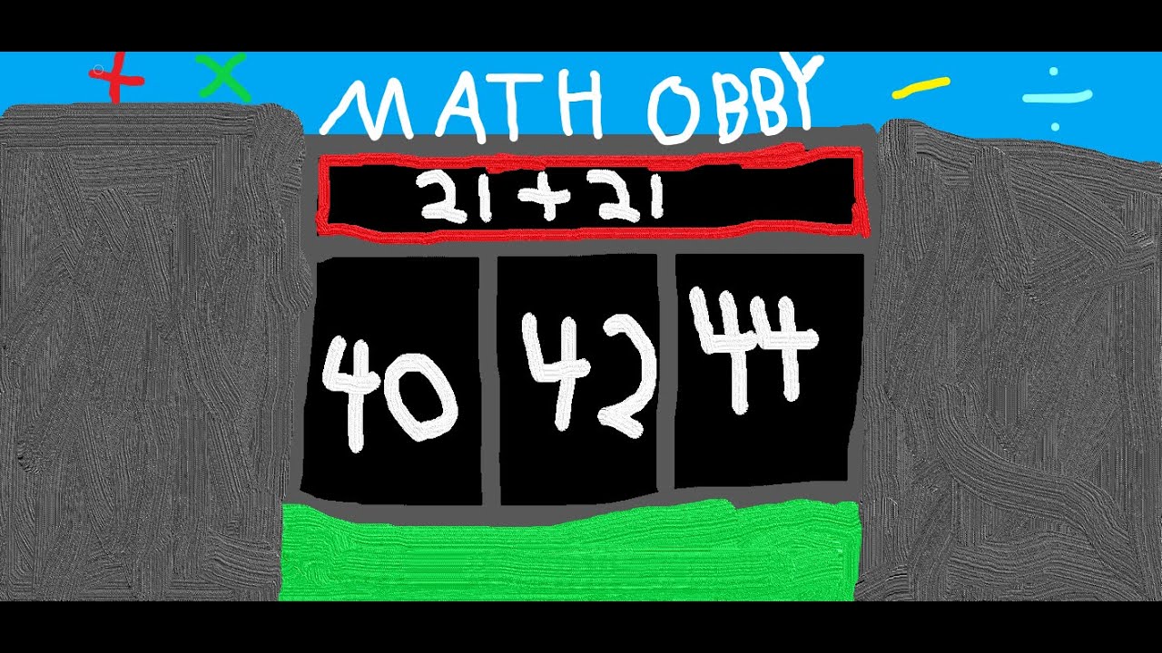 Am I smarter than a 5th Grader? - Roblox Math Obby - YouTube