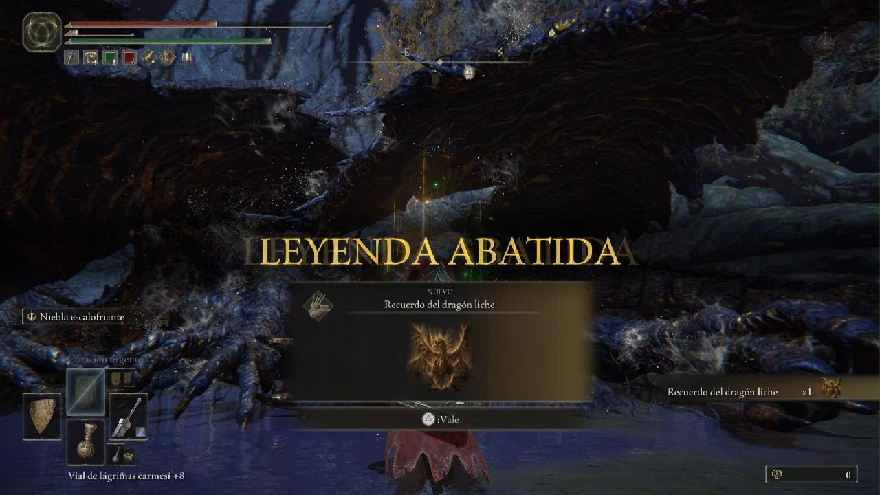 ELDEN RING| Dragón liche Fortissax (Build fuerza) - YouTube