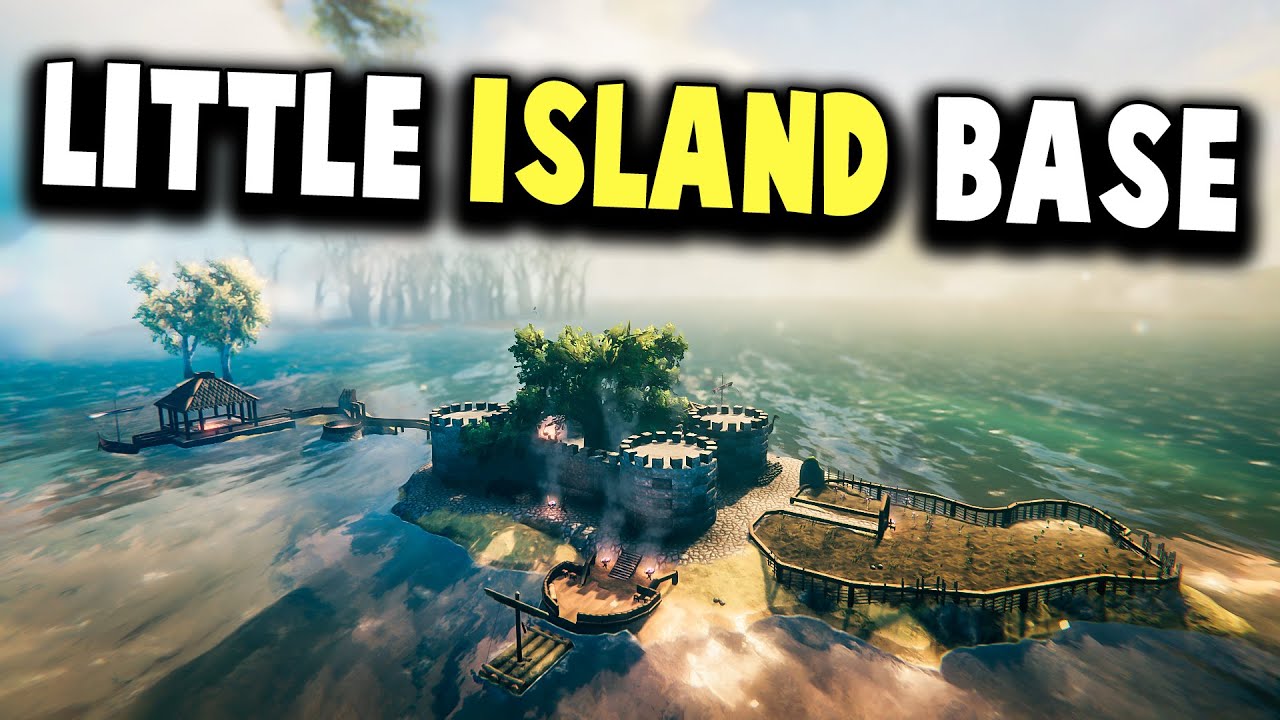 Little Island Base | VALHEIM - YouTube